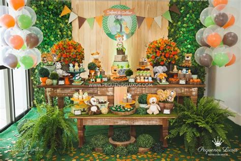 Festa Safari Dicas Criativas Para Voc Arrasar