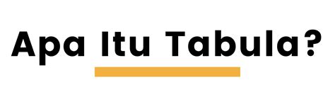 Tabula