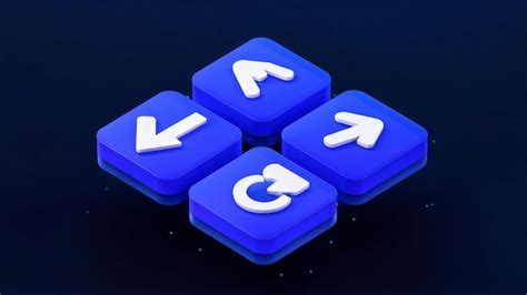 Digital Pointer And Click Icons For Interface Premium AI Generated Image