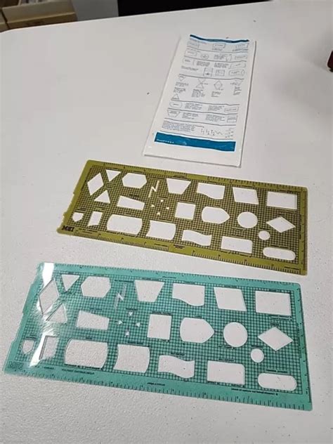 Ibm Flowcharting Template Gx20 8020 2 Flowchart Symbols Drafting