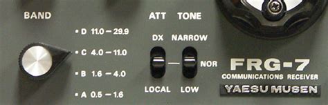 Yaesu FRG 7 Receiver
