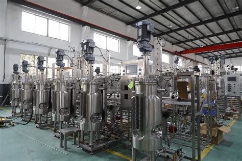 Customizable Fermenter Bioreactor 500l 1000l 10000l 20000l For Cell