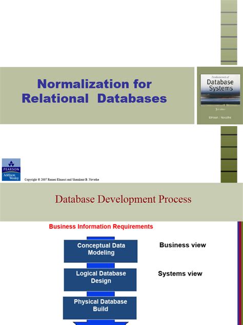 day 7 normalization for relational databases pdf computing data management software