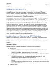 BPM Vs BPR Solutions Understanding The Key Differences And Course Hero
