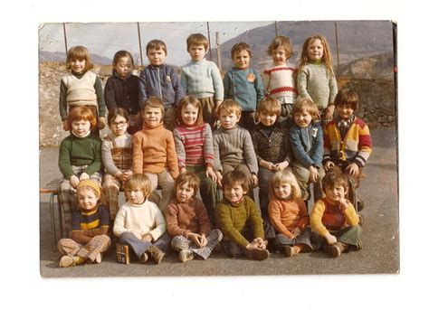 Photo De Classe Maternelle 1975 Ou 76 De 1976 Ecole Publique Mixte