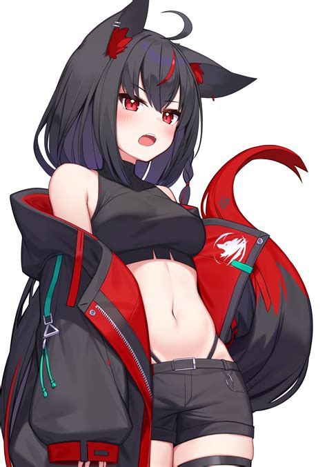 Kurokami Fubuki Hololive Drawn By Deaver Danbooru