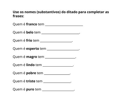 emprego dos sufixo esa ou eza planos de aula 5º ano língua