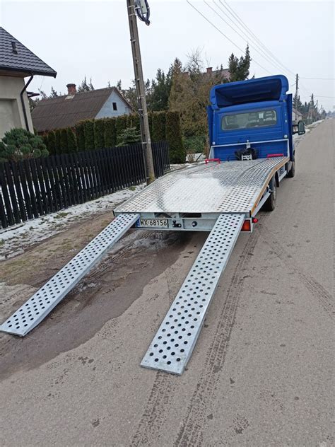 Boxer Ducato Jumper zabudowa lawety najazd od ręki producent Paszenki