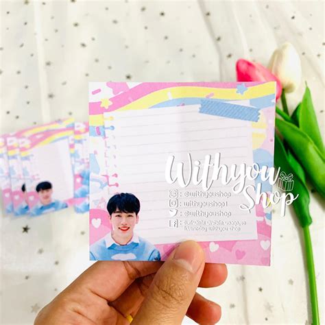 💕รับทำกระดาษโน๊ต โพสอิท💕 👉🏻ราคา 40 บาท แพ็ค 👉🏻ขนาด8x8cm 👉🏻1แพ็ค มี24