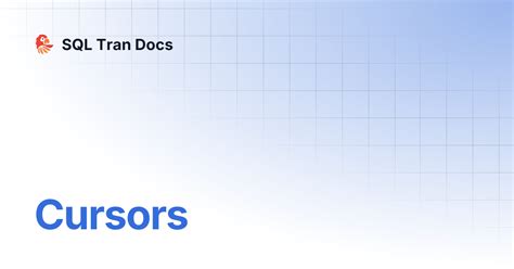 cursors sql tran docs