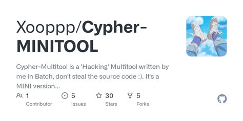 GitHub Xooppp Cypher MINITOOL Cypher Multitool Is A Hacking Multitool Written By Me In