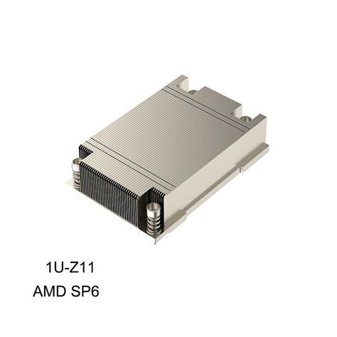 Amd Sp6tr5 1u Server Passive Cooler For Epyc 8004 And Ryzen