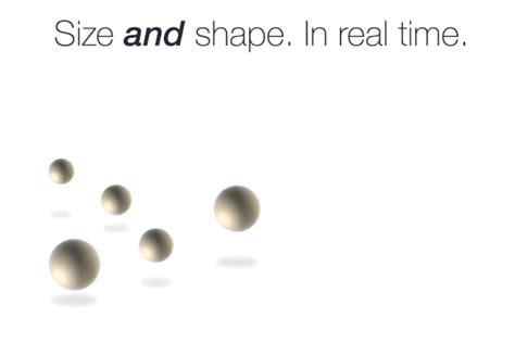 Particle Size And Shape • Tiny Bright Things