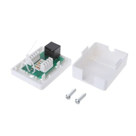 Cat6 Straight Through Network Module Rj45 Connector Information Socket