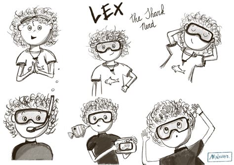 Marieke Van Rossum Lex The Shark Nerd