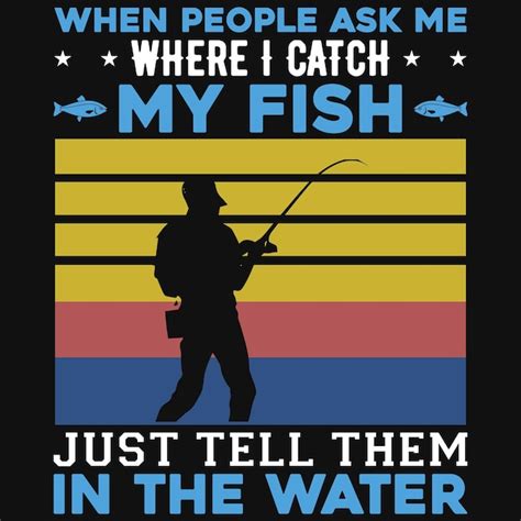 Premium Vector Fishing Tshirt Design