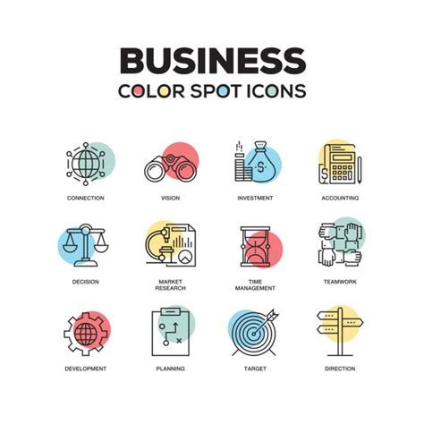 Diversity Line Icon Set Illustrations Royalty Free Vector Graphics