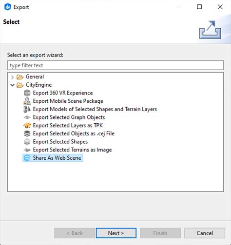 Tutorial 15 Publish Web Scenes—arcgis Cityengine Resources Documentation