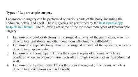 Ppt Overview Of Laparoscopic Surgery Powerpoint Presentation Free