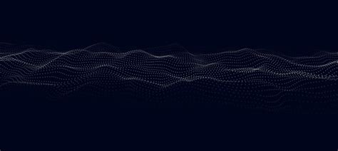 움직이는 파티클의 추상적 배경입니다 미래점3d 파 빅 데이터 벡터 그림입니다 0명에 대한 스톡 벡터 아트 및 기타 이미지 0명 3차원 형태 개념 Istock