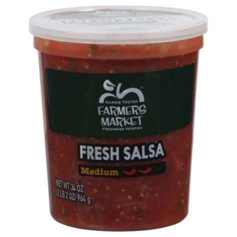 Harris Teeter™ Farmers Market Medium Fresh Salsa 34 Oz Harris Teeter