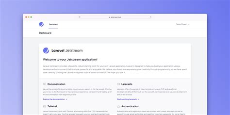 Tailwind Scaffolding For The Laravel Framework