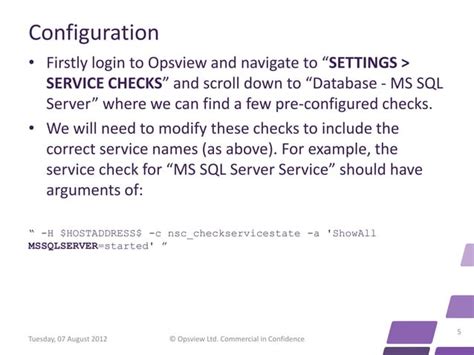 monitoring microsoft sql server 2008 with opsview ppt