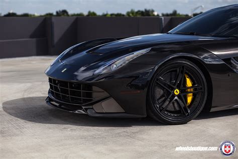 Hre S207 All Black Ferrari F12 Wheels Boutique
