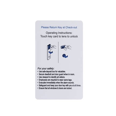 Generic Welcome Blue Ulev1 48 Byte Rfid Key Cards Compatible With Assa Hotel And Resort Key Cards