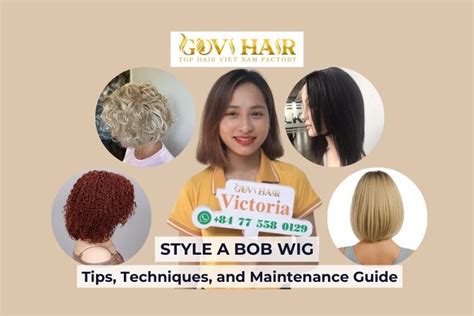 Style A Bob Wig Steps Easily At Home