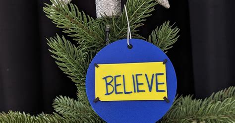 Ted Lasso Believe Hanger Christmas Ornament By Ati Download