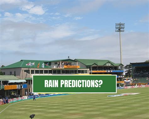 Sa Vs Ind Weather Report Ahead Of Crucial 2nd Odi At Gqeberha