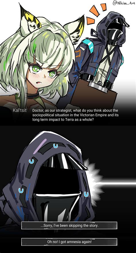 Doctor And Lore Arknights