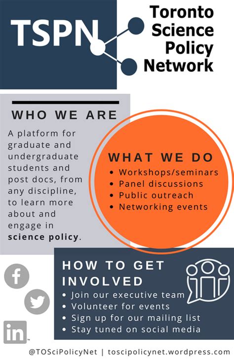 Join Tspn Toronto Science Policy Network