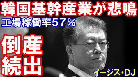 「韓国の基幹産業が崩壊」工業団地に空き地が続出！（某国のイージス） Youtube