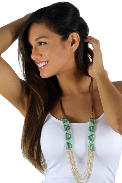 Turquoise Necklaces Jewelry For Women Saved By The Dress