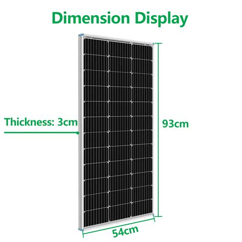 300w Solar Panels Kit 300 Watt 12v Mono Portable Home Caravan Camping