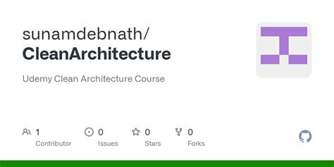 Github Sunamdebnath Cleanarchitecture Udemy Clean Architecture Course