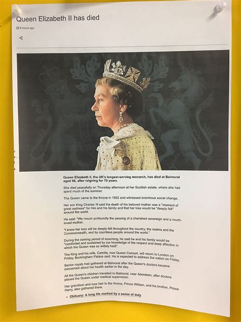 Queen Elizabeth Ⅱ Has Died