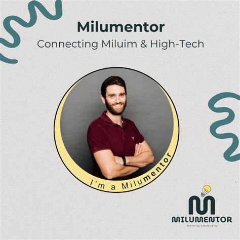 אני מתרגש לשתף שגם אני הצטרפתי לקהילת המנטורים של Milumentor מילומנטור