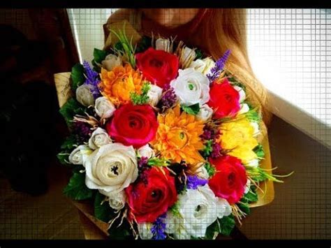 КРАСИВЫЙ букет из конфет своими руками DIY BEAUTIFUL BOUQUET from CANDY ...