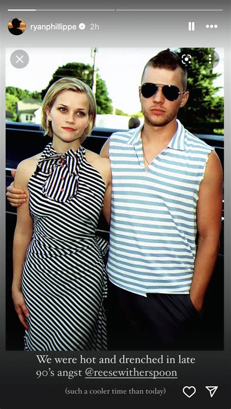 Ryan Phillippe Og Reese Witherspoon Reese Witherspoon And Ryan