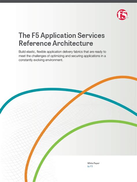 F5 Application Services Reference Architecture Download Free Pdf