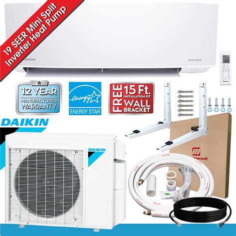 Daikin 12 000 Btu 19 Seer Ductless Mini Split Inverter Air Conditioner