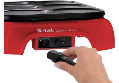 Crêpière Crepparty Colormania Tefal 6 Mini Crêpes 1000 Watts • Kit M