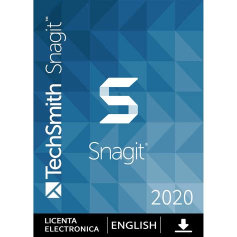Techsmith Snagit 2020 Macoswindows Licenta Electronica Permanenta