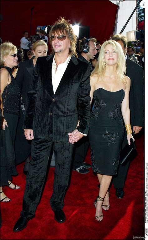 Heather Locklear Et Ricky Sambora Aux Emmy Awards A Los Angeles 2002
