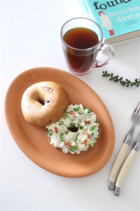 대파크림치즈 베이글 샌드위치 만들기 간단 요리 홈브런치 메뉴 맛있게 먹는법 네이버 블로그