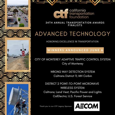 Show Your Companys Support And Sponsor The Ctf Transportation Awards