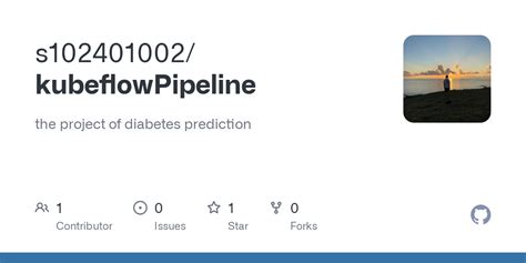 Github S Kubeflowpipeline The Project Of Diabetes Prediction